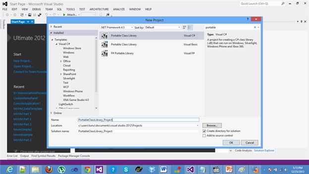 Introduction to Portable Class Library (PCL)